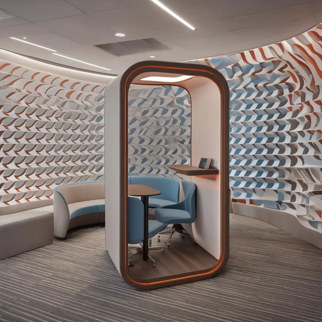 Soundproof Phone Booth - Juaranya Portable Booth Kedap Suara